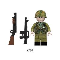 China Warrior Infantry Building Blocks Minifigures for sale