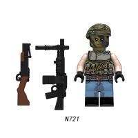 China Warrior Infantry Building Blocks Minifigures for sale