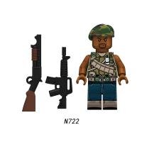 China Warrior Infantry Building Blocks Minifigures for sale