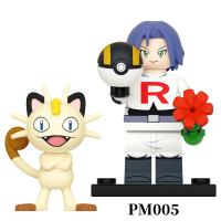 China Pokémon Ash Kogoro Building Blocks Minifigures for sale