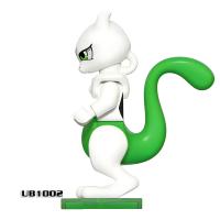 China Pokémon Shiny Mewtwo ABS Material 4.5cm Size Major Brand Compatible Building Blocks Minifigures for sale