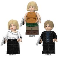 China Resident Evil Ashley Grace Leon ABS Material 4.5cm Size Major Brand Compatible Building Blocks Minifigures for sale