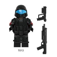 China Halo ODST Building Blocks Minifigures with ABS Material 4.5cm Size and Major Brand Compatibility for sale
