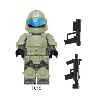 China Halo ODST Building Blocks Minifigures with ABS Material 4.5cm Size and Major Brand Compatibility for sale