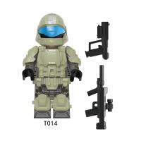 China Halo ODST Building Blocks Minifigures with ABS Material 4.5cm Size and Major Brand Compatibility for sale