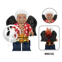 China One Piece S-Eagle S-Doflamingo Building Blocks Minifigures for sale