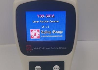 China Y09-3016 Handheld Laser Air Particle Counter 0.1cfm Flow Rate for sale
