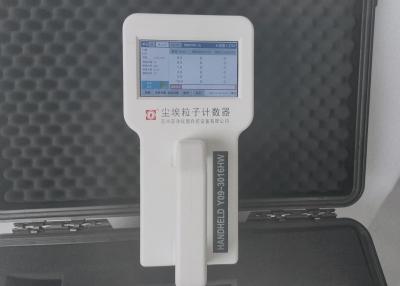 China Dust Handheld Particle Counter For Cleanroom 2.83L/Min Flow Rate for sale