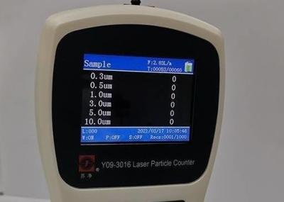 China Handheld Airborne Dust Particle Counter In Pharma Factory Y09-3016 for sale
