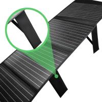 China ODM Residential Solar Energy System 166x166mm 100w Folding Waterproof Solar Panels Monocrystalline Silicon for sale