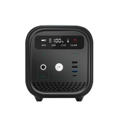 China 110V 220V Portable Outdoor Power Unit Lifepo4 Battery Portable Rechargeable for sale