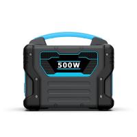 China 500w Rechargeable Portable Power Station Lightweight Pure Sine Wave 110v MPPT For Camping for sale