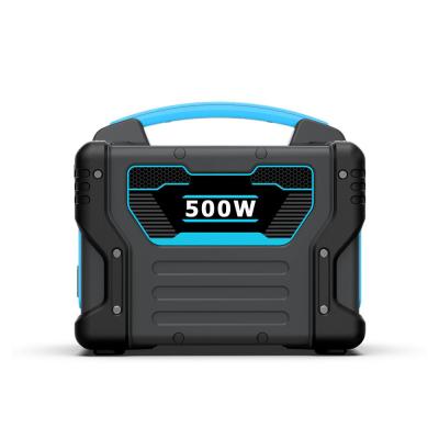 China 500w Rechargeable Portable Power Station Lightweight Pure Sine Wave 110v MPPT For Camping for sale