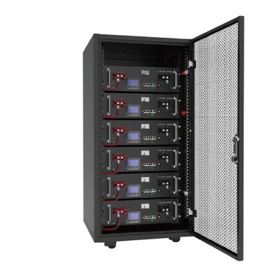China Customized Rack Mount Solar Battery 51.2V 100-600ah LiFePO4 Energy Storage System Batte for sale