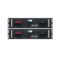 China Rack Mount Solar Battery 10Kwh 51.2V 200Ah LiFePO4 Lithium Ion Battery For Gas Generator for sale