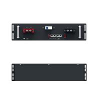 China Rack Mount Solar Battery 5Kwh 51.2V 100Ah Lithium Ion Server Rack Battery LiFePO4 for sale