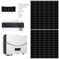 China 3KW To 20KW Residential Solar Energy System MPPT Hybrid Solar Panel System for sale