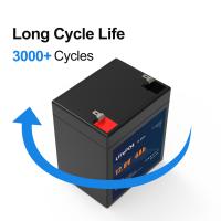 China Rechargeable 12v 6ah Lifepo4 Battery LFP Lithium Ion Batteries for sale