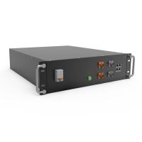 China 5120wh Rack Mount Solar Battery 51.2V Lithium Ion LiFePO4 Server Rack Battery Pack for sale