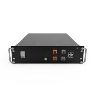 China 5120wh Rack Mount Solar Battery 51.2V Lithium Ion LiFePO4 Server Rack Battery Pack for sale