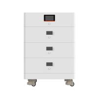 China 15360Wh Stacked Lithium Battery 51.2V 100Ah Solar Backup System for sale