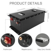 China 5.12KWh Lithium RV Deep Cycle Battery 51.2v 100ah For Golf Carts for sale