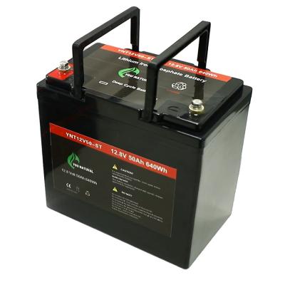 China Rechargeable 12V LiFePo4 Battery OEM ODM 12.8v 50ah Lithium Ion Battery Cell for sale