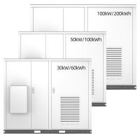 China 60KWh To 200kWh Portable Energy Storage Cabinet For Industrial High Capacity Outdoor Use for sale