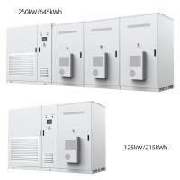 China 250kW 645kWh High Power Density Energy Storage Cabinet IP54 Protection Grade for sale