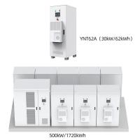 China High Capacity Energy Storage Cabinet For Solar Battery Storage Built-In BMS for sale