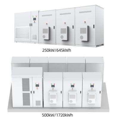 China High Capacity Energy Storage Cabinet Factory 250kW 500kW for sale