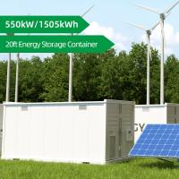 China Ess Energy Storage System Container Battery 1500kWh 20ft Container Energy Storage System for sale