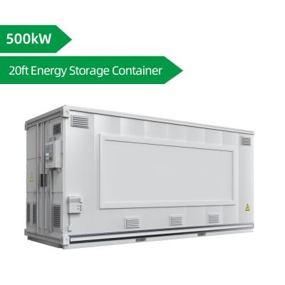 China 20ft Energy Storage System Container 1MWh Lithium Ion Battery For  Home Application for sale