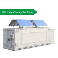 China Access Control Energy Storage Container 6058*2400*2900 20ft And AC Pattern 3W N PE for sale