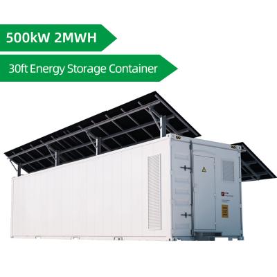 China High Power 100kW - 1100kW Energy Storage ESS Container With Peak-Valley Calculation for sale
