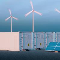 China Energy Storage Container with Hybrid Inverter Power Conversion System And Lithium Batteries for sale