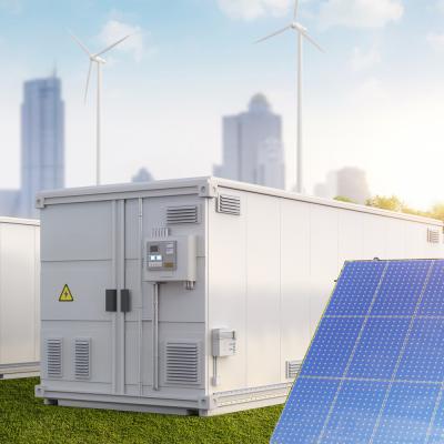 China 5ft Energy Storage Cabinet 250kwh Lifepo4 Battery Cabinet For Industry Commercial for sale