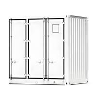 China YouNatural 100kw 250kwh Lifepo4 Battery System Energy Storage Container Hybrid Inverter Integrated for sale