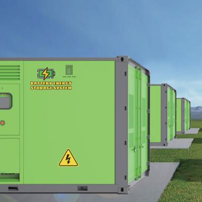 China Diesel Generator And Lithium Battery Energy Storage System All In One Outdoor Battery Cabinet for sale