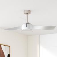 China 52 Inch  Fashionable Silver Ceiling Fan Lighting  With Remote Control for sale
