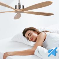 China Smart Ceiling Fan with Light Quiet and Energy Saving 6-Speed Choice Alexa/Google Home Compatible for sale
