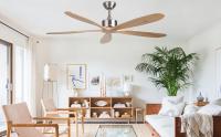 China Smart Ceiling Fan with Light Quiet and Energy Saving 6-Speed Choice Alexa/Google Home Compatible for sale
