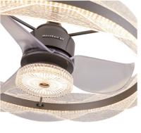 China Smart Ceiling Fan Light with 6 Speeds and 3 Light Modes for sale