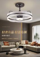 China Smart Ceiling Fan Light with 6 Speeds and 3 Light Modes for sale