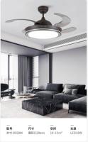 China Smart Wi Fi Ceiling Fan with Light and DC Motor for sale