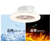 China 3-Speed Smart White Black Gold ABS Ceiling Fan with Illuminations for sale