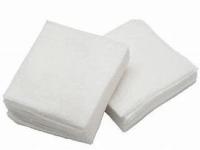China 0609 55% Cellulose 45% Non Woven white Polyester  wipe for sale
