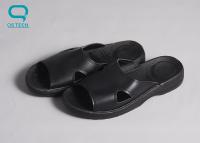 China ESD Cleanroom Safety Slippers Anti Slip Dust Free for sale