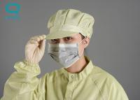 China 5mm Strip Anti Static Unisex Clean Room Cap Customized Color for sale
