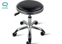 China Plastic Five Star Feet Adjustable PU Leather Dust Free Room Chair Stool Anti Static for sale